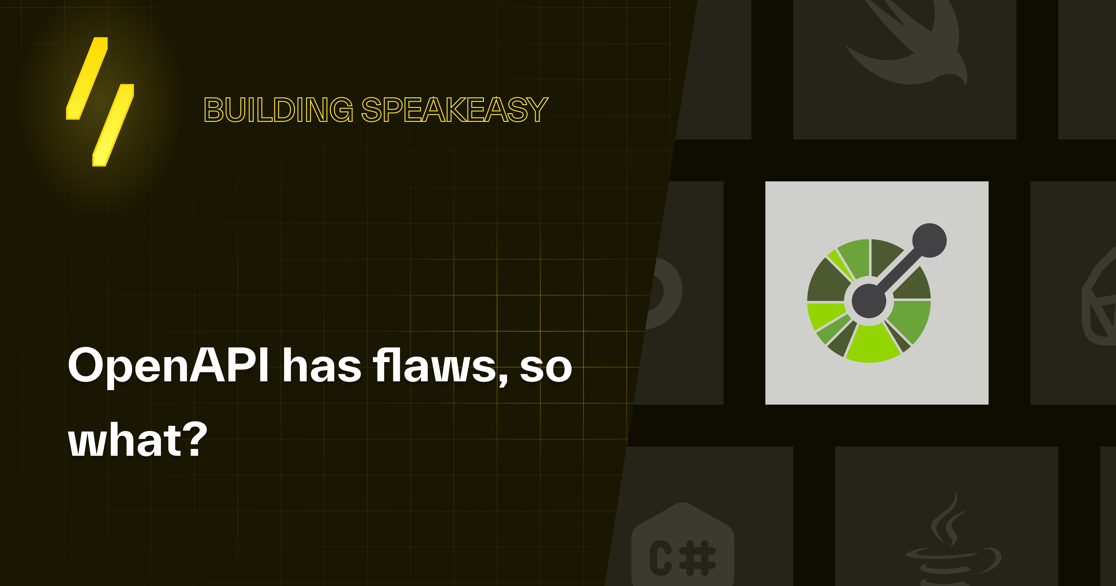 OpenAPI has flaws, so what? | Speakeasy OpenAPI has flaws, so what? | Speakeasy